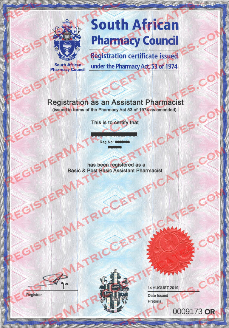 Store - Register Matrics and Certificates